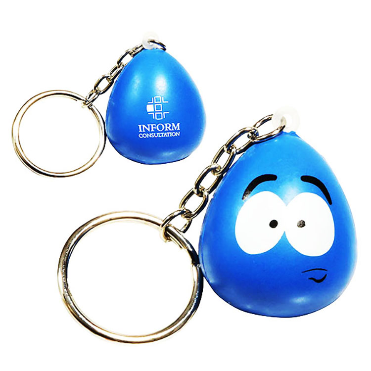 Stressed Mood Stress Reliever Keychain