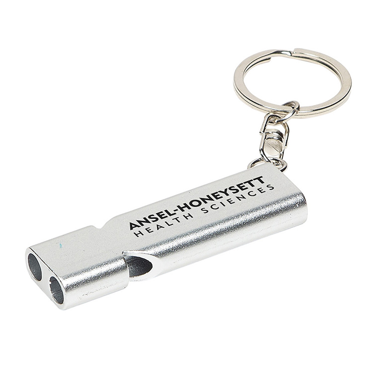 Quick-Alert Safety Whistle Keychain