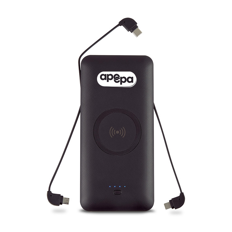 Multi-Charging Wireless Power Bank - 5,000 mAh - 5W