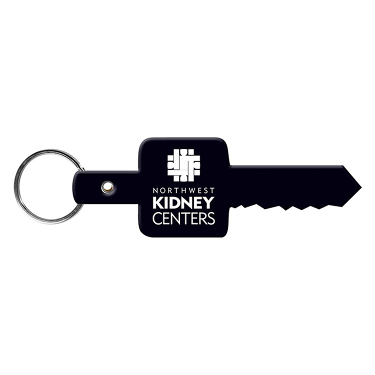 Flexible Key-Shaped Keychain