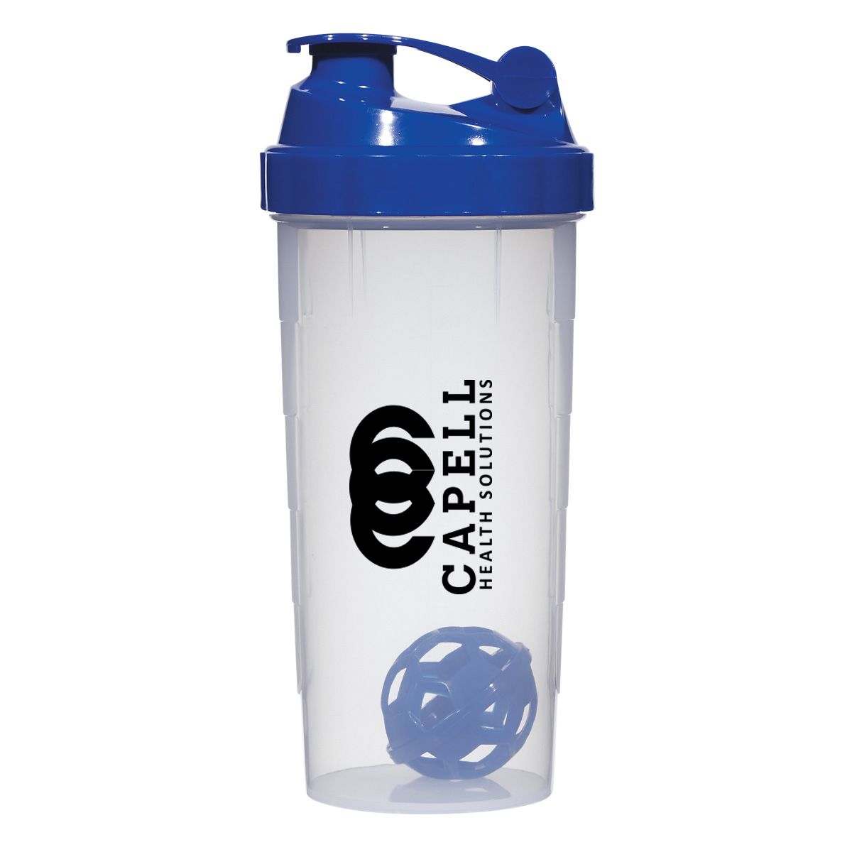 Shaker Bottle with Hexagon Agitator - 24 oz