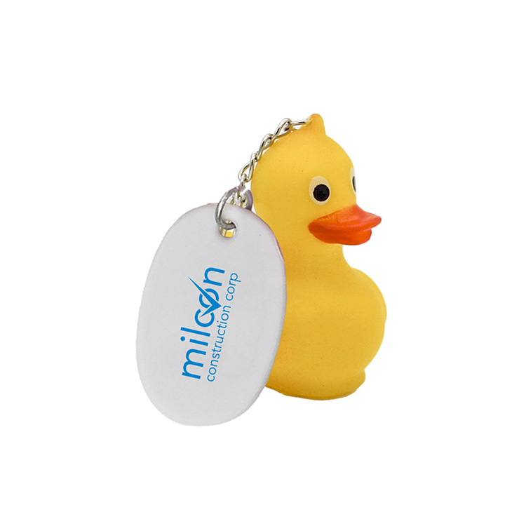 Ducky and Tag Keychain