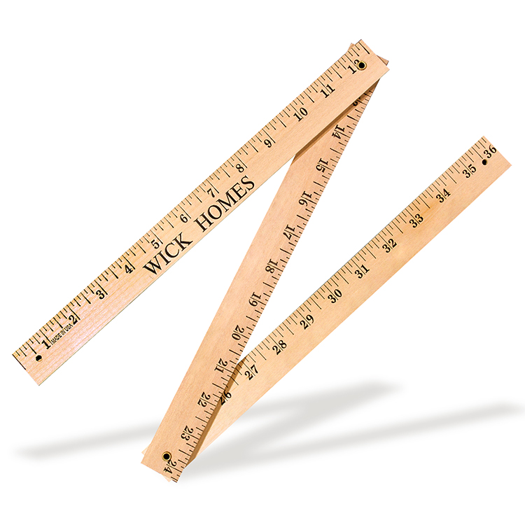 Swivel Fold Traditional Wooden Yard Stick