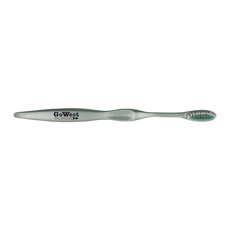 Curvy Toothbrush with Textured Grip for Adults