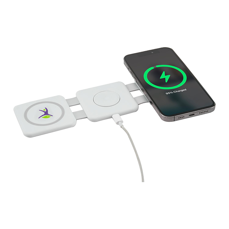 Tri Fold Magnetic Wireless Charger - 15W