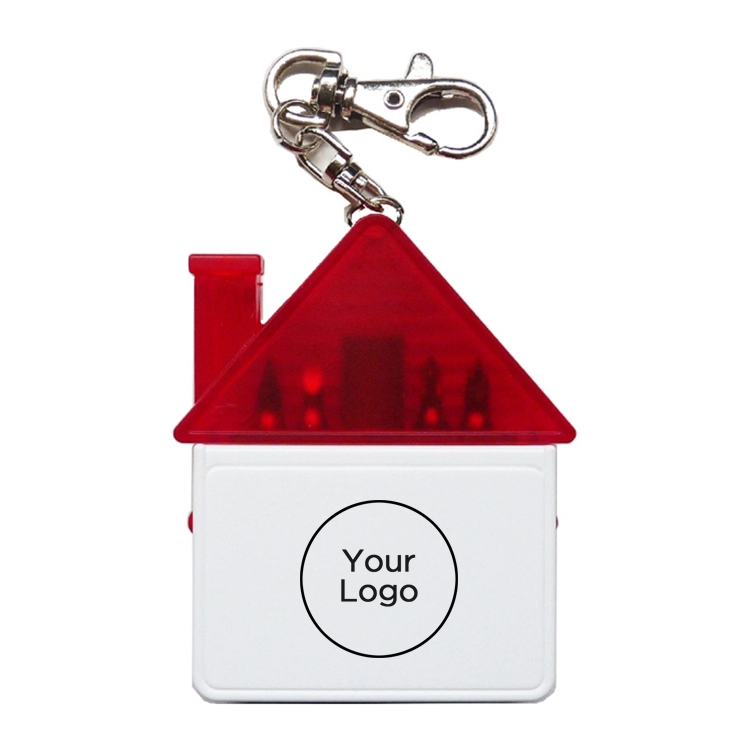 House Tool Kit with 4 Steel Bits Keychain