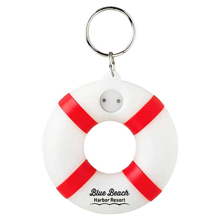 Light Up Floating Lifesaver Keychain