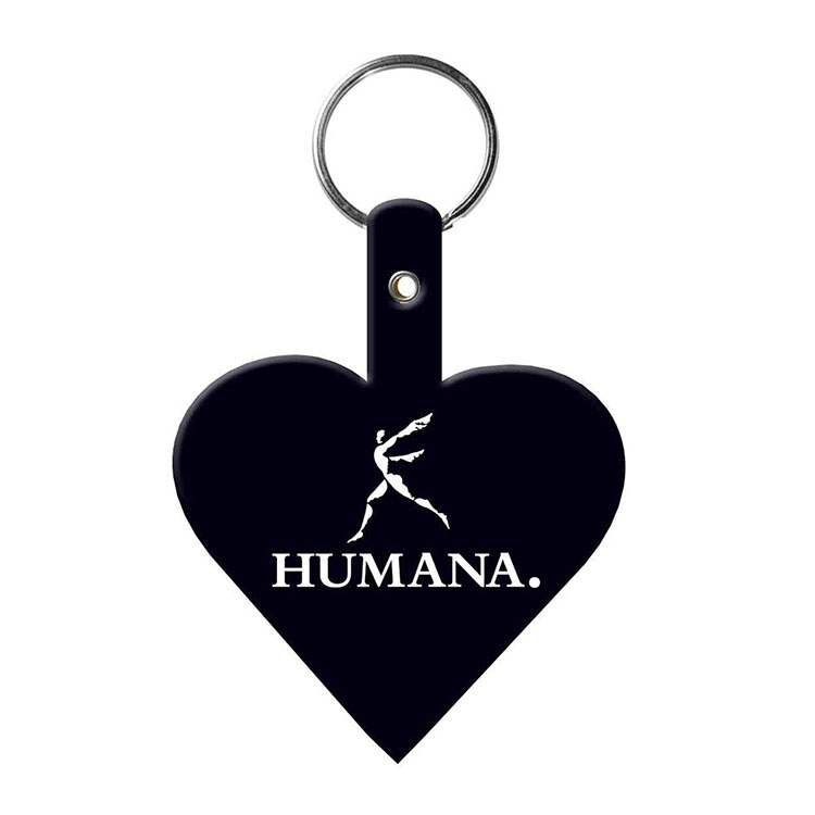 Flexible Heart Keychain