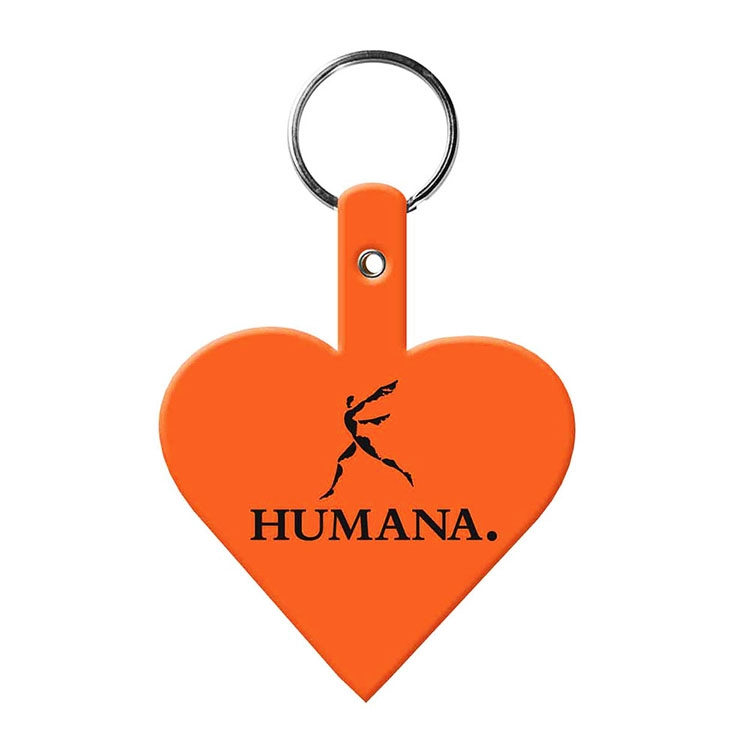 Flexible Heart Keychain