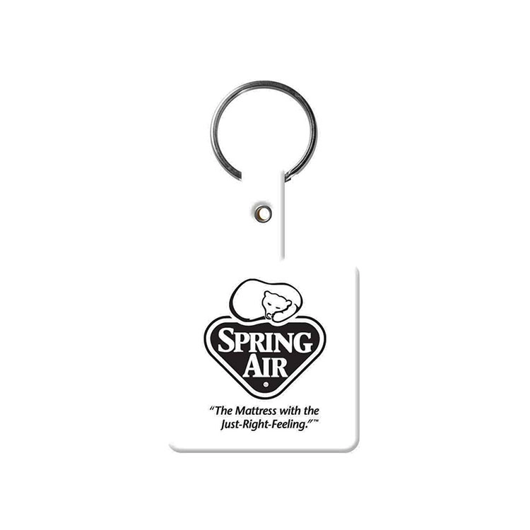 Flexible Square Keychain