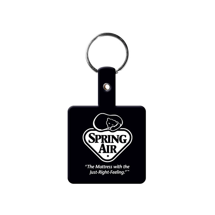 Flexible Square Keychain