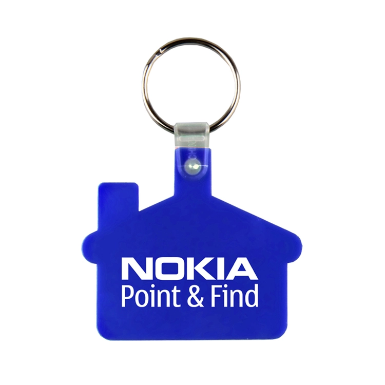 Flexible House Keychain