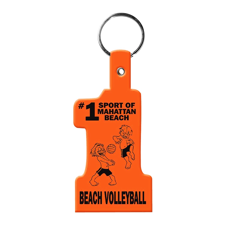 Flexible #1 Keychain