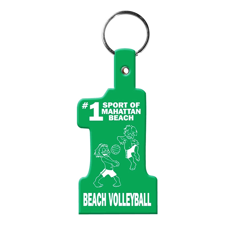 Flexible #1 Keychain