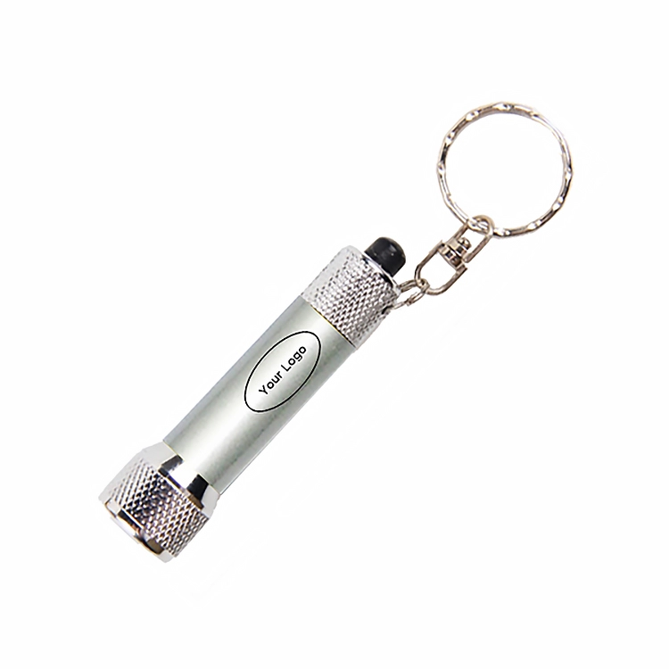 Mini LED Aluminum Flashlight Keychain